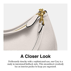 COACH Soft Pebble Leather Cary Crossbody