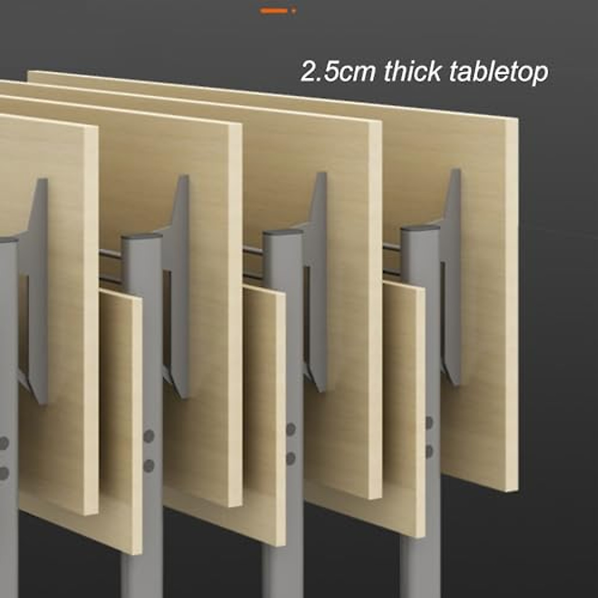 Flip Top Mobile Training Table, Foldable Computer Table for Conference Rooms,Training,Media Centers,Classrooms,(Excluding Chairs) (Color : B, Size : 120 * 40 * 75cm)