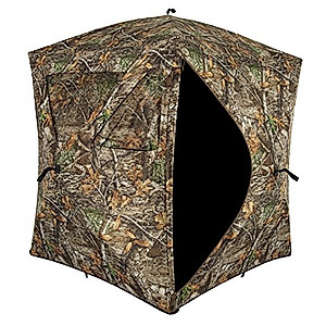 Ameristep AMEBL3000 Care Taker Ground Blind, Hubstyle Blind in Realtree Edge