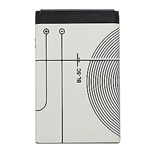 YMDJL BL-5C 3.7V Real Capacity 1000mAh Rechargeable Battery Suitable for Household Portable Radio with Overcharge Protection 2 Pieces