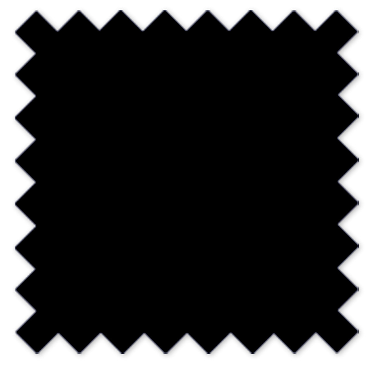 Bacati Solid Crib/Toddler Bed Skirt Dust Ruffle, Black, 13 inches Drop