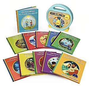 Bible Stories and Songs Interactive Electronic Take Along Storyteller with 11 Books (Little Sunbeams)