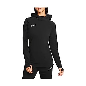 Nike Women's Dri-FIT Winter Warrior Hoodie (as1, alpha, l, regular, regular, Black)