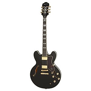 Epiphone Sheraton II PRO Gold Hardware, Ebony