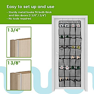 Unjumbly Over Door Shoe Organizer Bundle