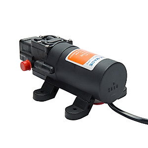 Amarine Made 12v Water Pressure Diaphragm Pump Self Priming Pump 4.3 L/min 1.1 GPM 35 PSI RV Water Pump for Caravan Boat Marine Agricultural