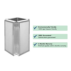 Basum MA-50 Replacement Filter, Compatible with Medify MA-50 Air Purifier, 3-in-1 H13 True HEPA Filter, 1 Pack