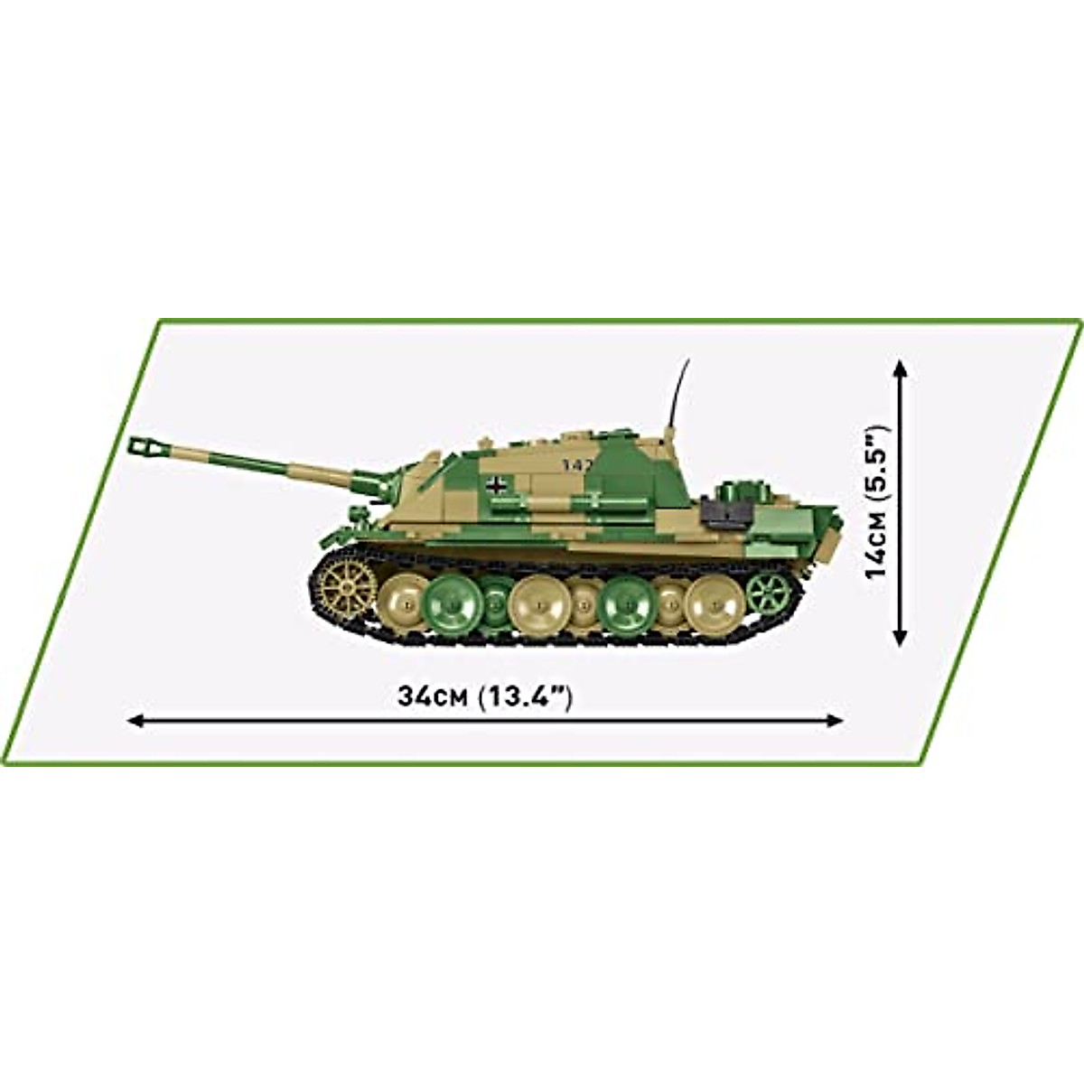 COBI Historical Collection WWII Sd.Kfz. 173 JAGDPANTHER Tank