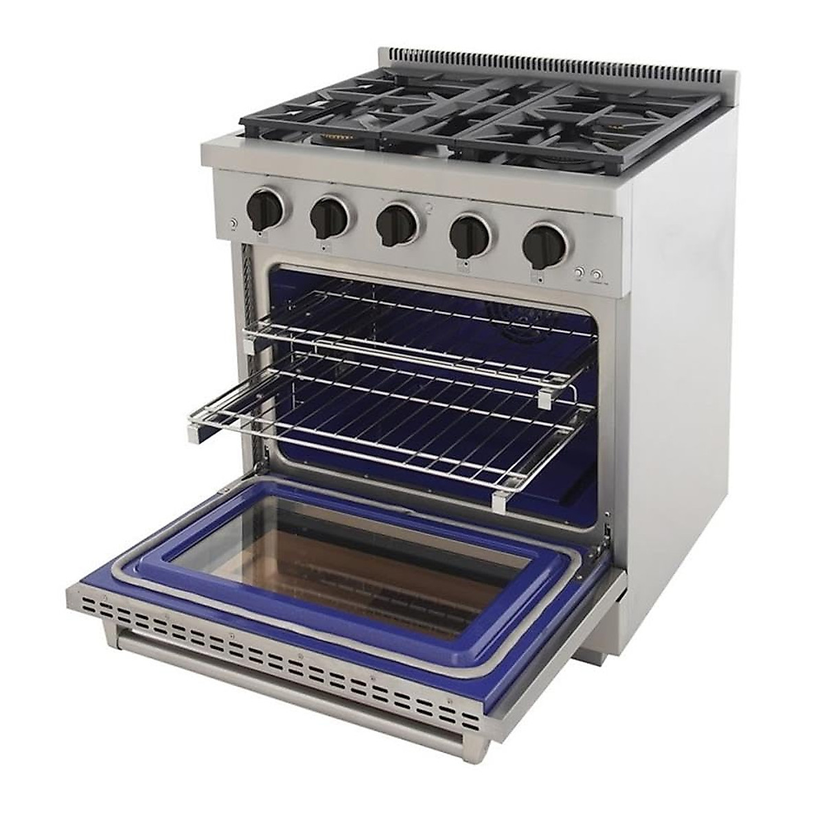 Kucht KFX300/LP-K Professional 30" Range, Tuxedo Black