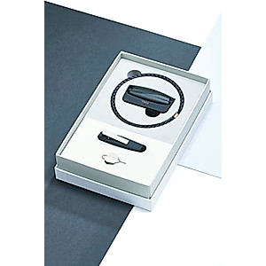 Airvida M1 Wearable Ionic Air Purifier| Titanium Necklace and Collar Clip| 99% removal rate verified by 3-party labs| USB rechargeable (19.6 in, Black)| Best gift for mom