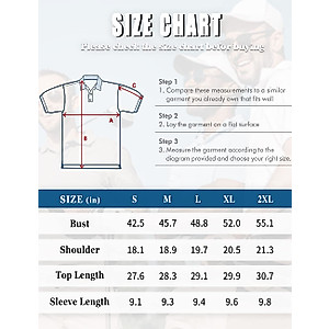 Hodaweisolp Men's Short Sleeve Zipper Casual Slim Fit Printed Golf Polo Shirt Tops Black Gradient-L