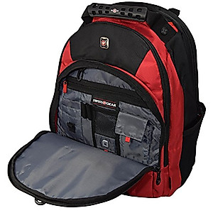 SwissGear Pulsar 16 Padded Laptop Backpack - Black/Gray