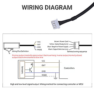 Liquid Level Sensor, Non Contact Water Level Sensor Capacitive Liquid Level Detector with Intelligent Liquid Level Reference Adjustment, Water Level Tool Liquid Level Switch for Aquariums