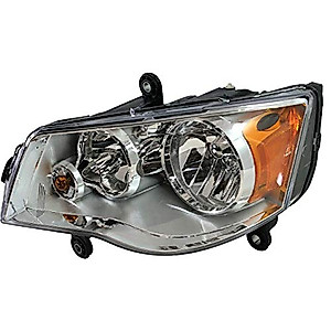 South Mud Bay Halogen Headlight Chrome Int. Left and Right 11 20 Fits 12260089
