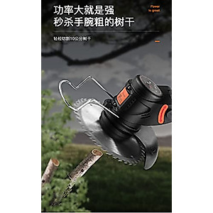 Sung Kim Folding Agricultural Multi-Functional Small Household of Lithium Battery Weeding Trimmer (21VD-Digital Display Type with one Battery)