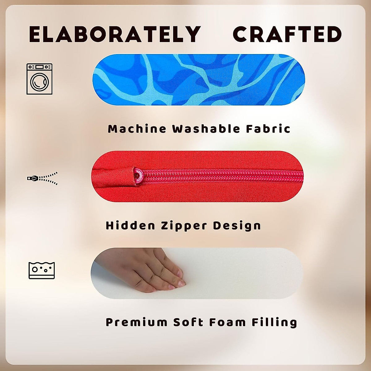 fond + found Kids Couch Sofa, Modular Toddler Couch, Convertible Kids Couch, Fire Truck-Themed Modular Sofa for Boys and Girls, Sofa Bed for Bedroom