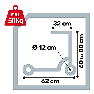 CB RIDERS – Children's Folding Scooter Wheel 120 mm (ColorBaby 54067)