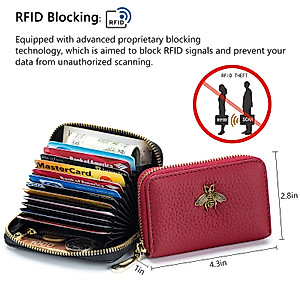 (Bundle of 2 Sets) imeetu Small Women Coin Pouch and Credit Card Holder Wallet