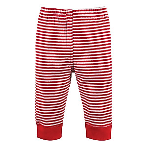 Hudson Baby Unisex Baby Cotton Pants and Leggings, Christmas Forest, 12-18 Months