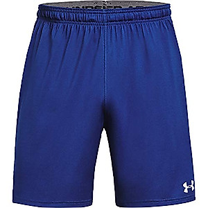 Under Armour Men's Squad Shorts, Royal (400)/White, 3X-Large