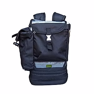 Backpack for Philips Respironics SimplyGo Min POC (only fits the SimplyGo mini, not the regular) Carrying Holder Backpack for both standard & extended batteries