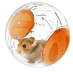 Emours Running Wheel Mini 4.8 inch Small Animal Dwarf Hamster Run Exercise Ball, Pack of 2, Small