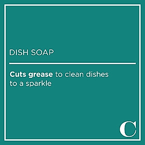 Caldrea Dish Soap, Biodegradable Dishwashing Liquid Made with Soap Bark and Aloe Vera, Orchid Pink Lotus Scent, 16 oz