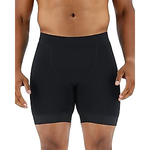 TYR Men's Standard Durafast Elite Athletic Jammer Swimsuit, Black, 34