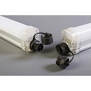 4FT LED Shop Light Outdoor Canopy Light Tube Waterproof 30w TRIPROOF for Walk in Cooler Indoor Outdoor Parking LOT Car WASH Clean Room