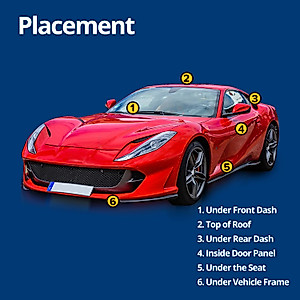 Family1st GPS Tracker Device for Vehicles, Cars, Loved Ones, Up to 30 Day Battery with Waterproof Case Magnetic, Real-Time Tracking with App. Subscription Needed.