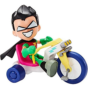 DC Comics Teen Titans GO! to The Movies Robin & Time Cycle Figure & Vehicle