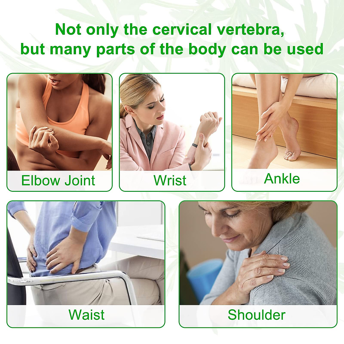 SHIFAKOU Knee Joint Patch, Natural Ingredients Knee Care Patches, Herbal Patch for Knee Joint Care, Long Lasting Care of Knee Joint Uncomfortable -1 Bags/12 Pcs