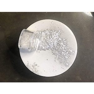 Bakell Tinker Dust - White Pearl (5g 1x Jar) | Edible Glitter for Cakes, Cupcakes, Cake Pops, Drinks