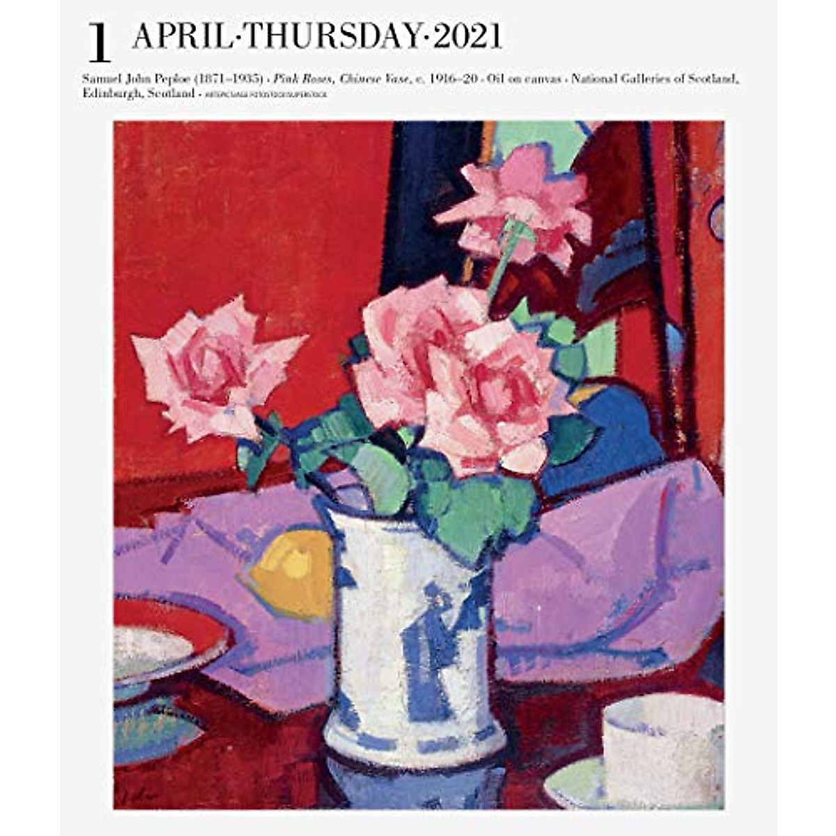 Art Page-A-Day Gallery Calendar 2021