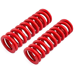MOSNAI Golf Cart Springs for Yamaha G14, G16, G19, G20, G22, G29 Golf Cart Heavy Duty Rear Springs(2PCS Red)