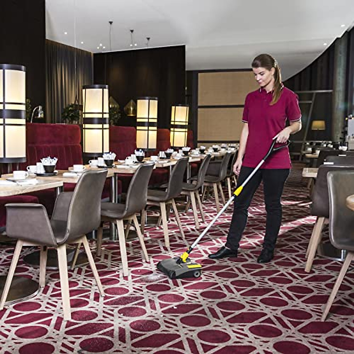 Karcher EB 30/1 Compact Cordless Electric Multi-Surface Floor Sweeper