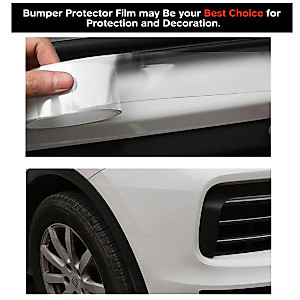 Universal Car Door’s Collision-Proof Strips Car Door Edge Guards Anti-Collision Adhesive Strip Invisible Transparent Bumper, Scratch-Resistant Body, Protect Car Door, Rear Bumper(33Ft x 2.8In)