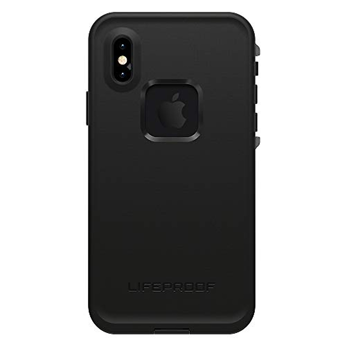 LifeProof FRĒ SERIES Waterproof Case for iPhone Xs (ONLY) - Retail Packaging - ASPHALT (BLACK/DARK GREY)