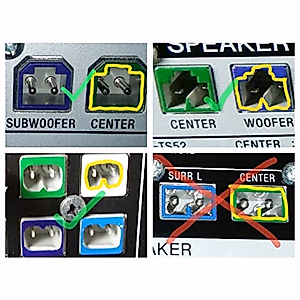 6 Pieces Wire Cord Cable JST Connectors for Sony and Samsung Home Theater Speaker 4.2mm Tool-Free Quick Splice connectors Made in The USA