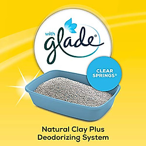 Purina Tidy Cats Clumping Multi Cat Litter, Glade Clear Springs - (2) 20 lb. Jugs