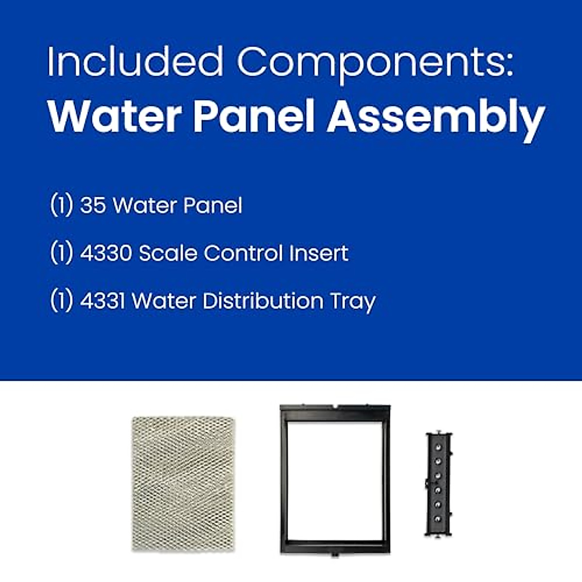 AprilAire 4839 Humidifier Maintenance Kit with Water Panel Model No. 35 Humidifier Replacement Filter for AprilAire Whole-House Humidifier Models: 600, 600A, 600M