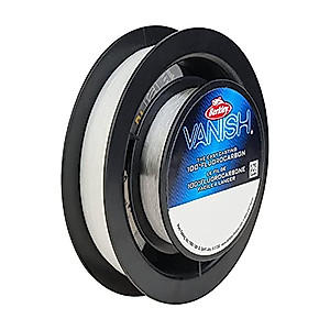 SpiderWire Ultracast Braid Vanish Fluorocarbon Dual Spool, 30lb Translucent Braid with 50lb Clear Fluoro Leader, 164yd | 150m