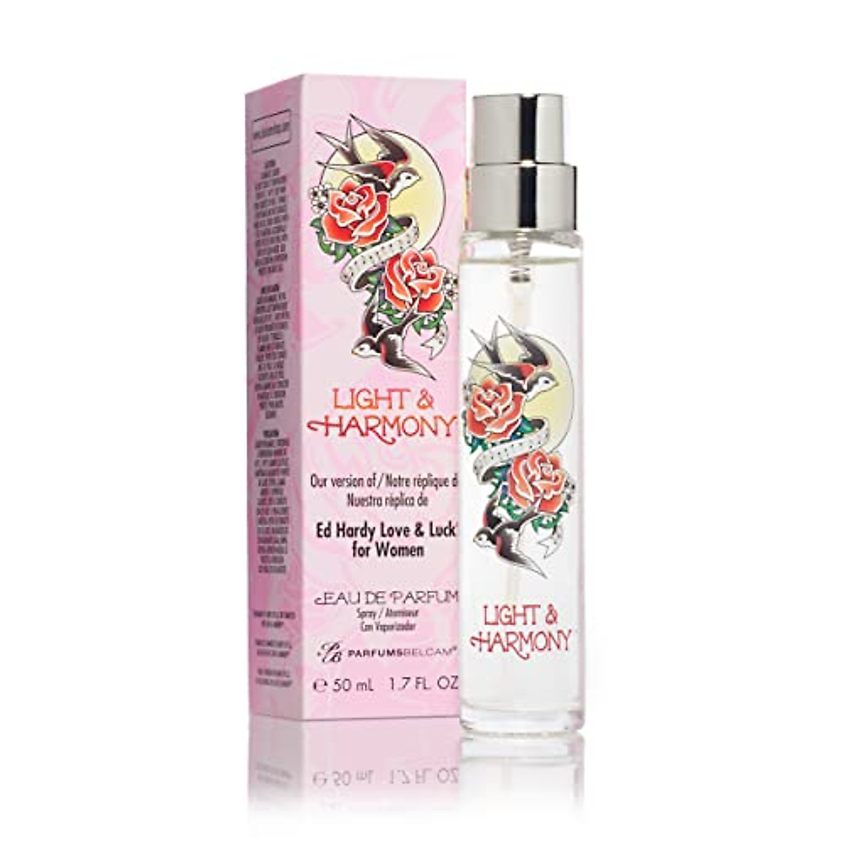 PB ParfumsBelcam Light & Harmony Eau De Parfum Spray, Our Version of a Designer, 1.7 Fl Oz.