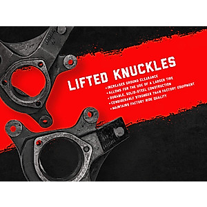 Rough Country 3.5" Knuckle Lift Kit for 2007-2013 Chevy/GMC 1500 4WD - 11930