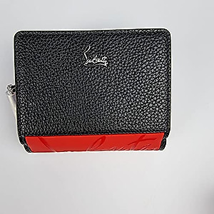 Christian Louboutin Paloma Mini Black Leather Wallet