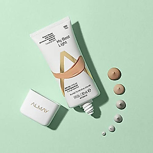 Almay Smart Shade Anti-Aging Skintone Matching Makeup, Hypoallergenic, Cruelty Free, Oil Free, -Fragrance Free, Dermatologist Tested Foundation with SPF 20, 1oz