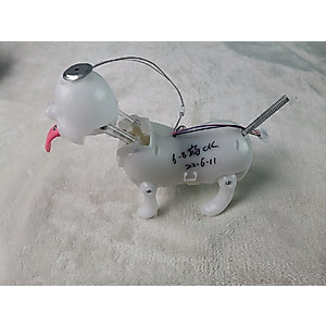 Electronic Walking Pomeranian Stuffed Dog Toy, Realistic Interactive Puppy Robot Pet Dog, Walking, Barking,Wagging Tail & Talking,Present Pet Gifts for 3+ Year Boys Girls