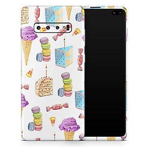 DesignSkinz Yummy Galore Bakery Treats v6 Protective Vinyl Decal Wrap Skin Cover Compatible with The Samsung Galaxy S20 (Screen Trim & Back Glass Skin)
