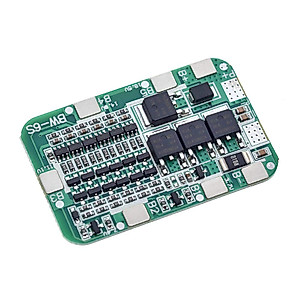 DAOKI 2PCS 6S 15A 24V Lithium Battery Protection Board 18650 Charger Module BMS PCB Protection Board for Li-ion Lithium Battery Cell with Nickel Strip