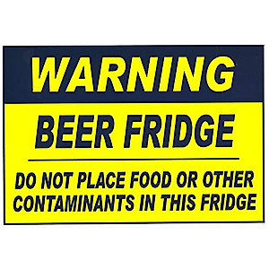 Beer Fridge Magnet (2 1/2 X 3 1/2 Inches)